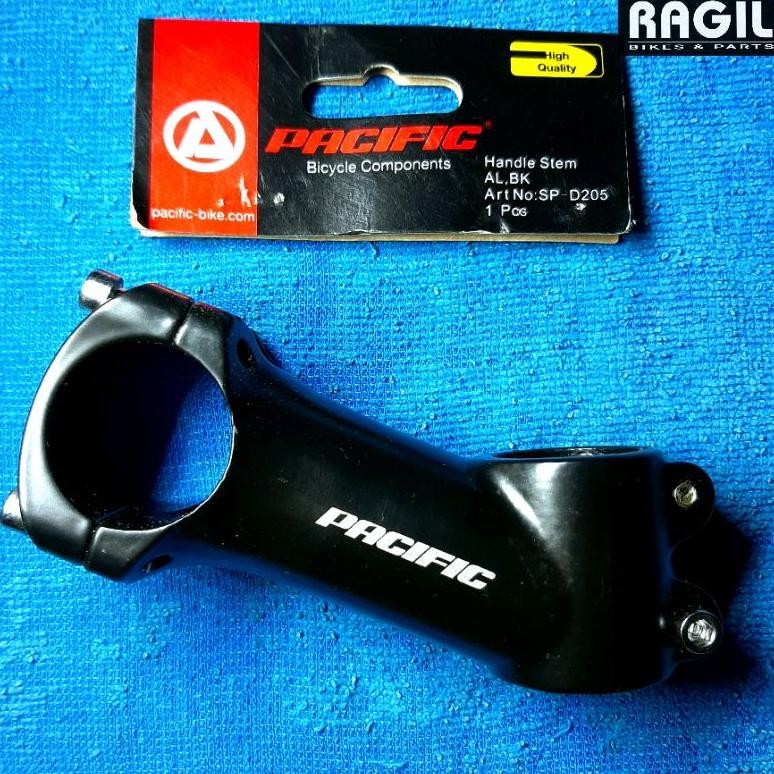 Jual Flase Sale Stem Oversize Pacific 31.8 31,8 Tiang Stang Stir Sepeda Os Hitam Alloy Mtb ...