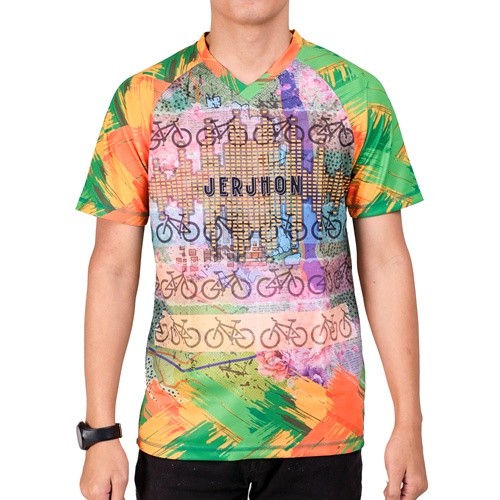 Jual Jerjhon Jersey Olahraga Sepeda Gowes Unisex - Twist | Shopee Indonesia