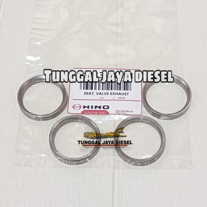 Jual (tjd) insert intake valve seating klep in kobelco sk200-8 hino ...