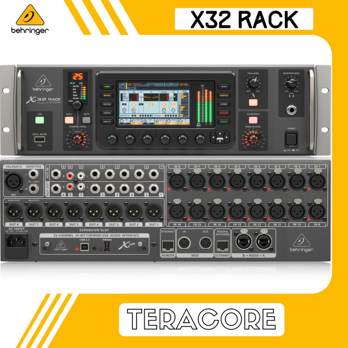 Jual Behringer X 32 X 32 X32 Rack Digital Mixer Rackmount 16 Channel 8 ...
