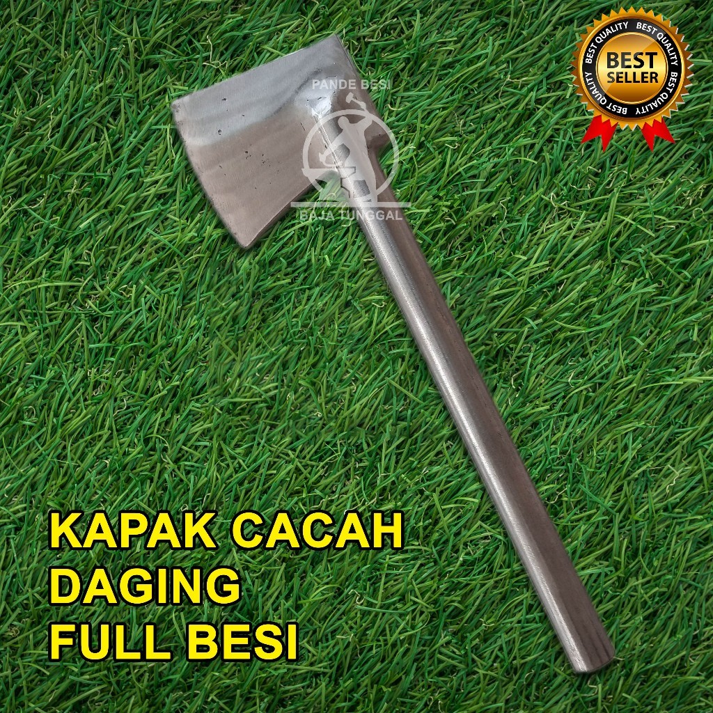 Jual Kapak/Pisau Dapur Pencacah Tulang dan Daging Bahan Baja Per Gagang ...
