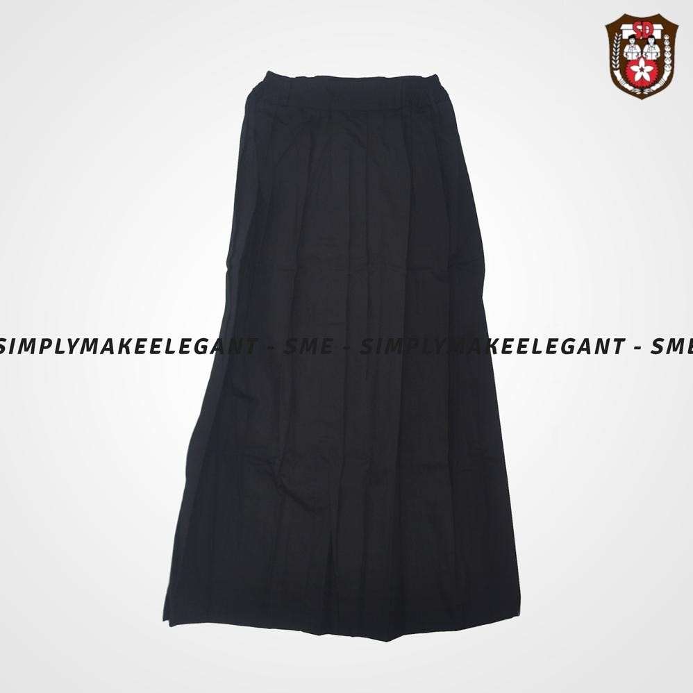Jual SPECIAL Rok Panjang Sekolah SD Perempuan Seragam Sekolah SD MI Rok Panjang Rempel Lipit ...