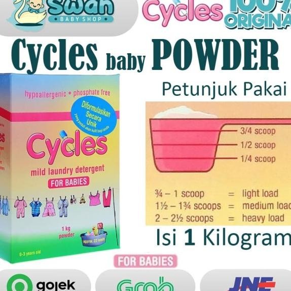 Jual Cycles Detergent Powder 1Kg | Shopee Indonesia