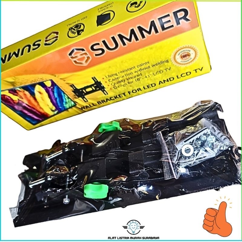 Jual BRAKET LCD smart tv Briket LED 10" - 43" 43 inch 43inch | Shopee ...