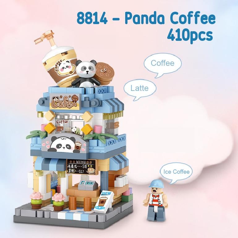 Jual Flash Sale Block City Loz New Mini Street Shop Seri City View ...