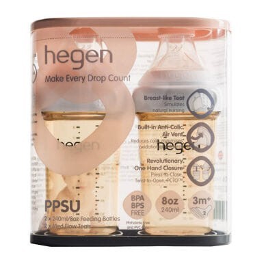 Jual Hegen Pcto Feeding Bottle Ppsu 240Ml/8Oz 2-Pack | Shopee Indonesia