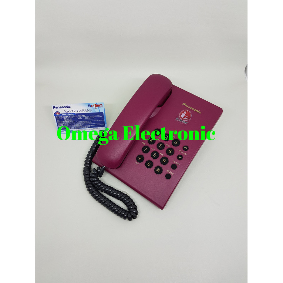 Jual Resmi Panasonic Kx-Ts505Mx - Pesawat Telepon Kantor Rumah Kabel | Shopee Indonesia