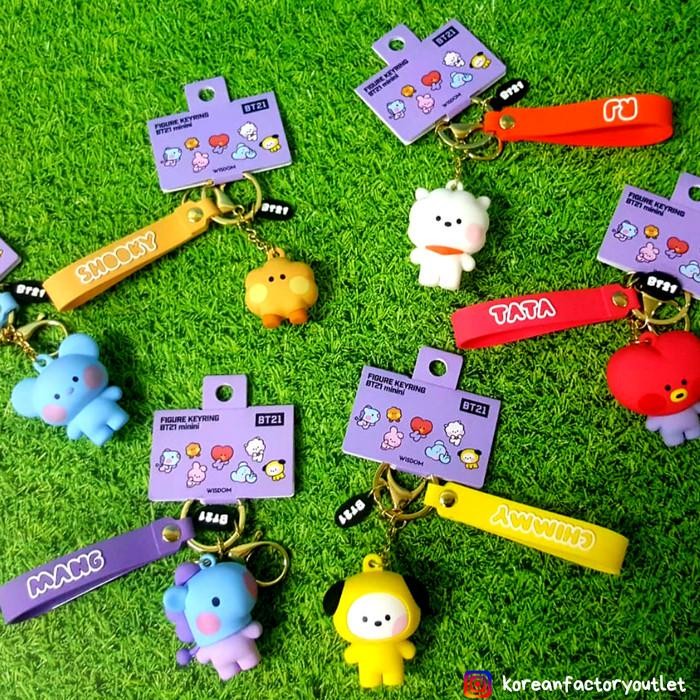 Jual Bt21 Figure Strap Key Ring Key Chain - Original | Shopee Indonesia