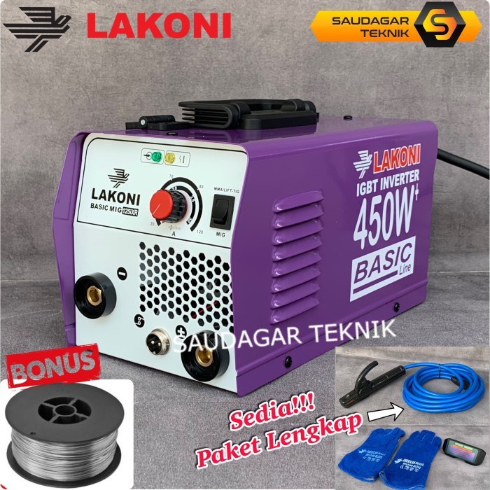 Jual MESIN LAS LAKONI MIG 125 120A INVERTER LAS CO2 GASLESS LIFT TIG ...
