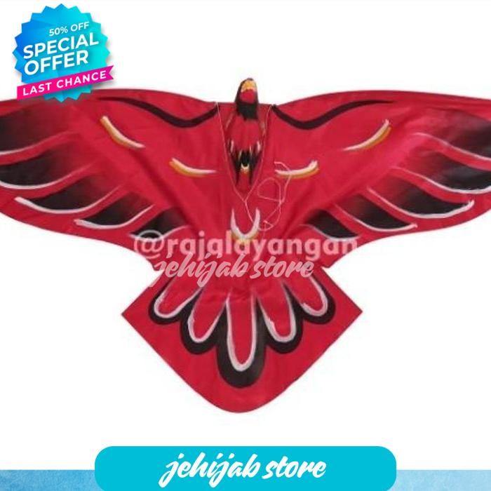 Jual READY LAYANGAN HIAS BERBAHAN PARASUT KARAKTER BURUNG GARUDA ...