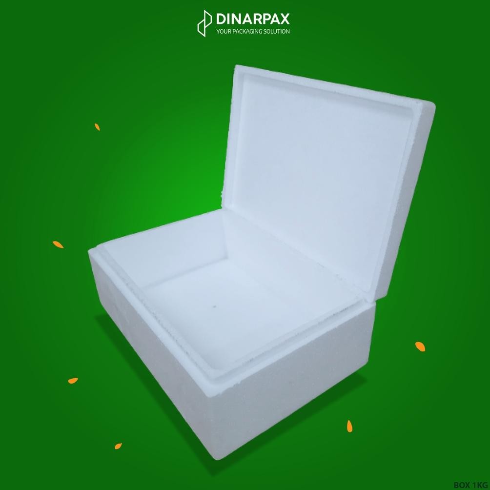 Jual Cod Styrofoam Box 1Kg / Dinar Box / Box 1Kg Uk 300 X 200 X 110 Mm ...