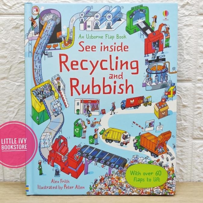 Jual HARGA DISC - Buku anak import USBORNE See Inside RECYCLING and ...