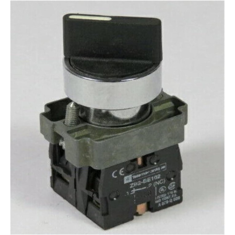 Jual SCHNEIDER SELECTOR SWITCH METAL 2 POSISI STAY PUT 1NO 1NC XB2BD25C ...