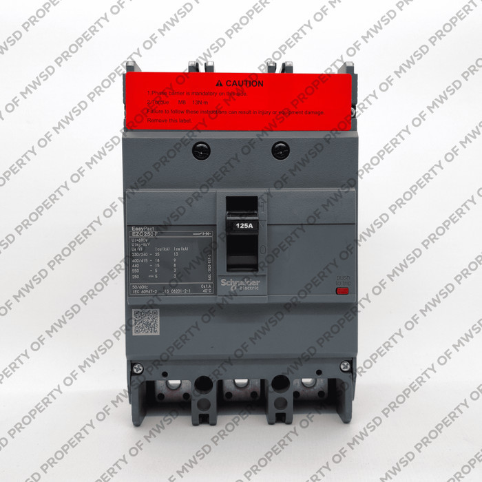 Jual SCHNEIDER MCCB 18KA EZC250F 3P 125A EZC250F3125 | Shopee Indonesia