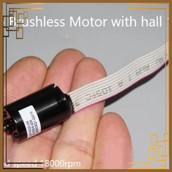 Jual [RTC] Dinamo Brushless Motor 12V 18000 rpm With Hall 16mm (8396 ...