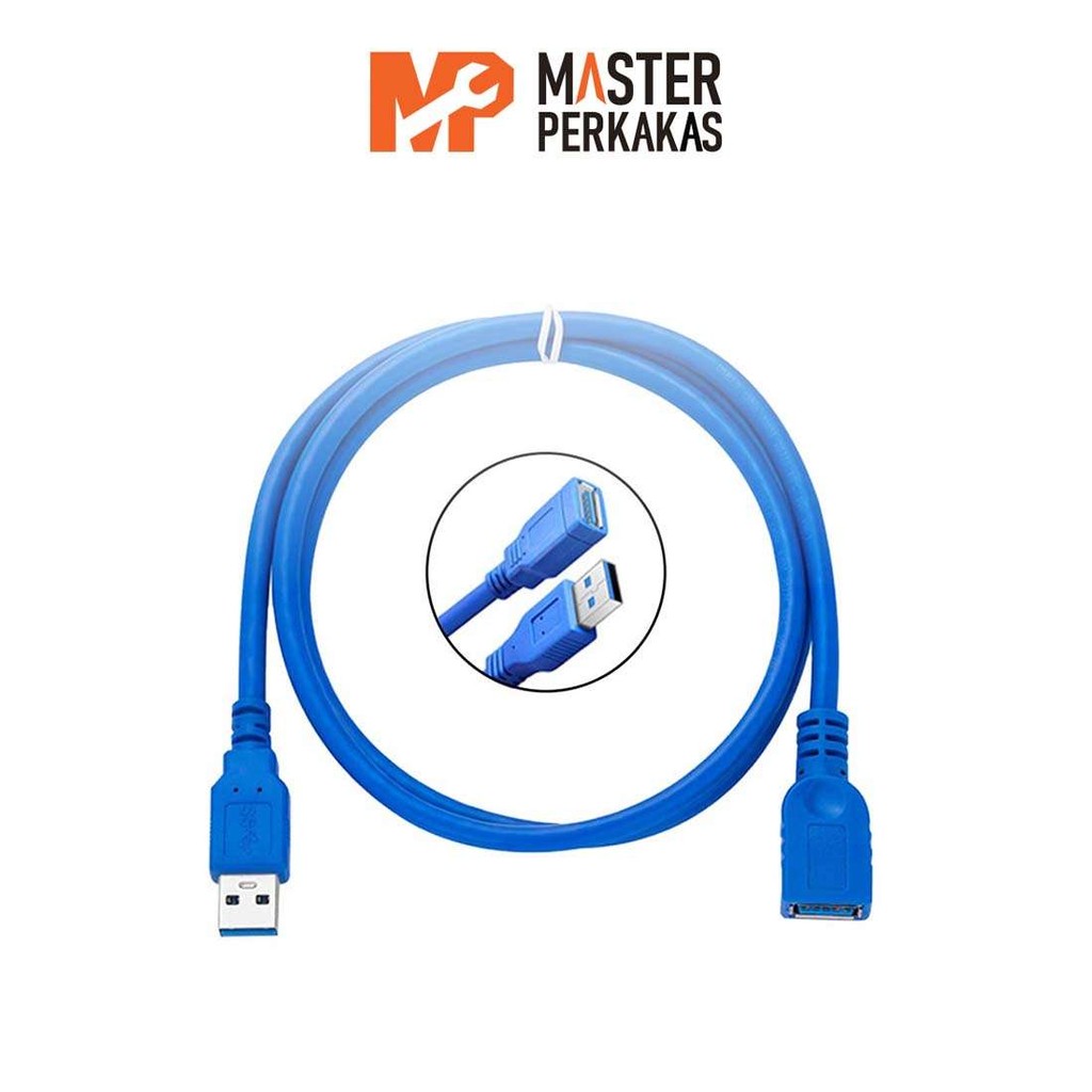 Jual Kabel USB Extention Male Female 1.5M MP / Perpanjangan Extender ...