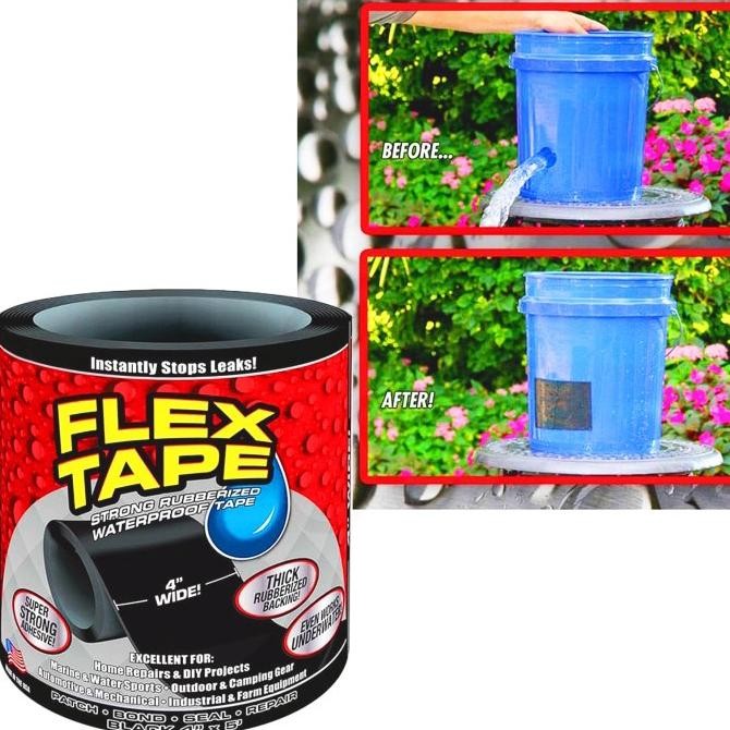 Jual Hjg-7 Lakban Isolasi Talang Pipa Anti Air Bocor Waterproof Tambal ...