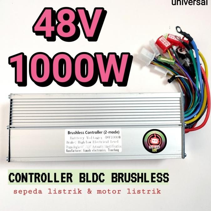 Jual Controller 48V 1000W Bldc Brushless Sepeda Listrik Motor Listrik ...