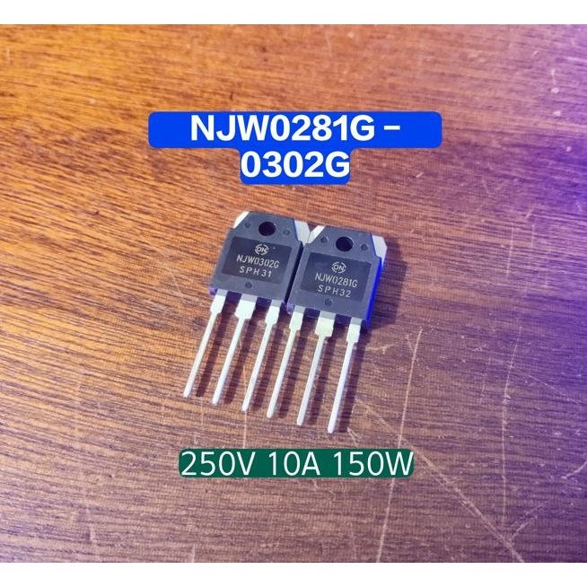 Jual populer] Transistor NJW0281G - 0302G (Sepasang) | Shopee Indonesia
