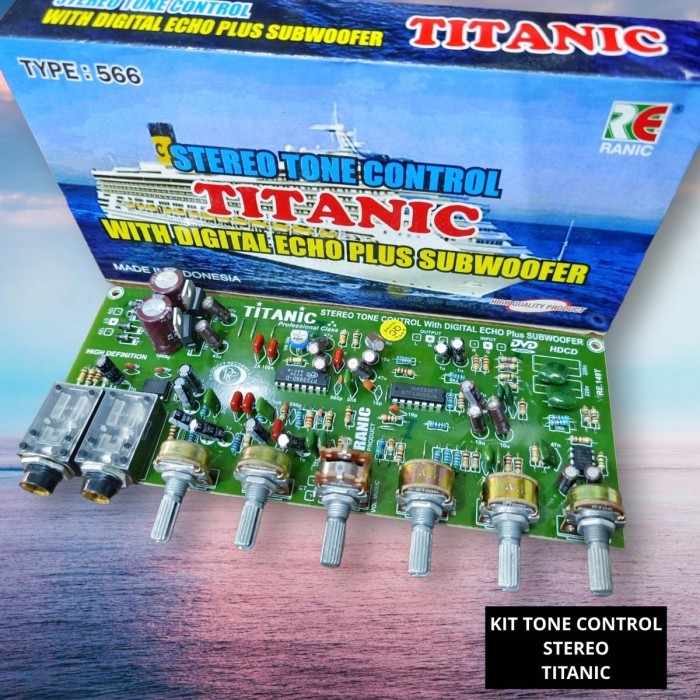 Jual ,,,,,,,] Kit Tone Control Stereo Titanic + Echo +Subwoofer (Ranic ...