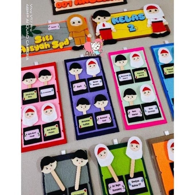 Jual Absensi Kelas Dinding Hiasan Dinding Kelas Sayouwont | Shopee ...