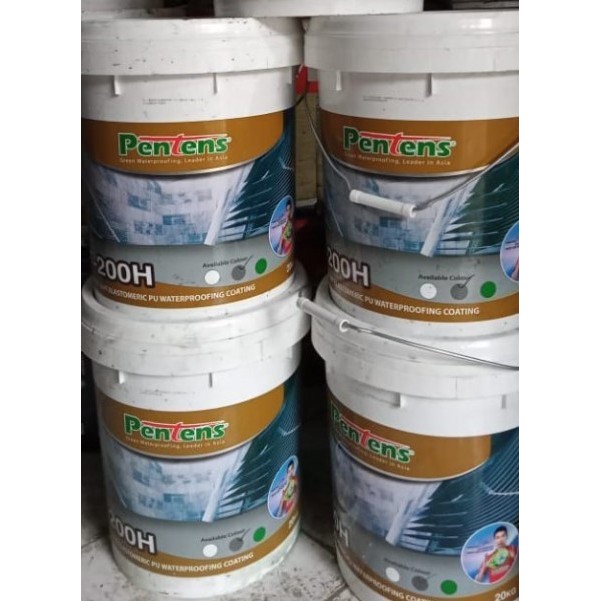 Jual Bagus PENTENS T200H Cat Waterproofing 20kg | Shopee Indonesia