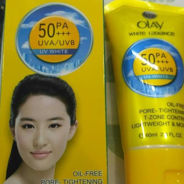 Jual Sunblo Wajah Olay White Radiance Spf 50Pa+++ Uva/Uvb 60 Ml | Shopee Indonesia