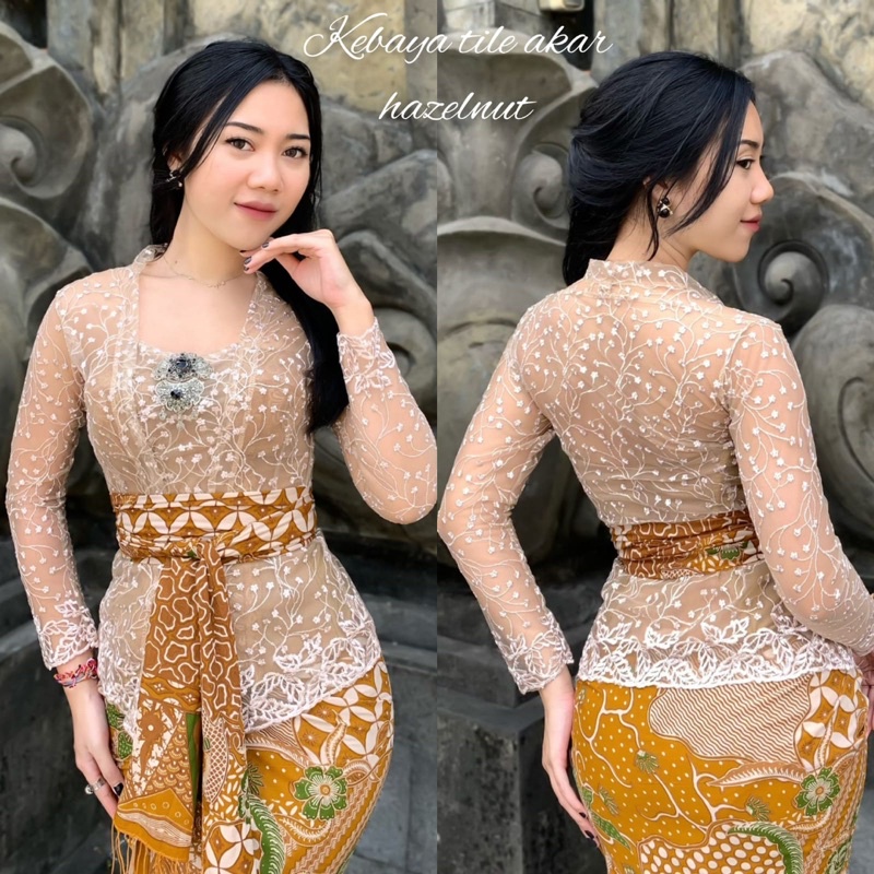 Jual kebaya jadi tile akar (kebaya saja) | Shopee Indonesia
