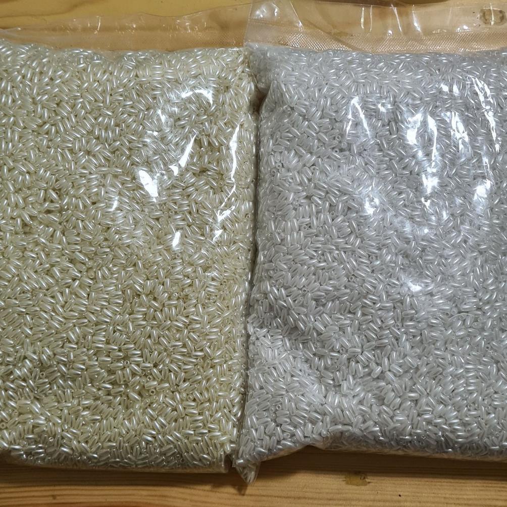 Jual Update Payet Mutiara Beads Padi / Beras 3X6 100 Gr Kw1 Jepang ...