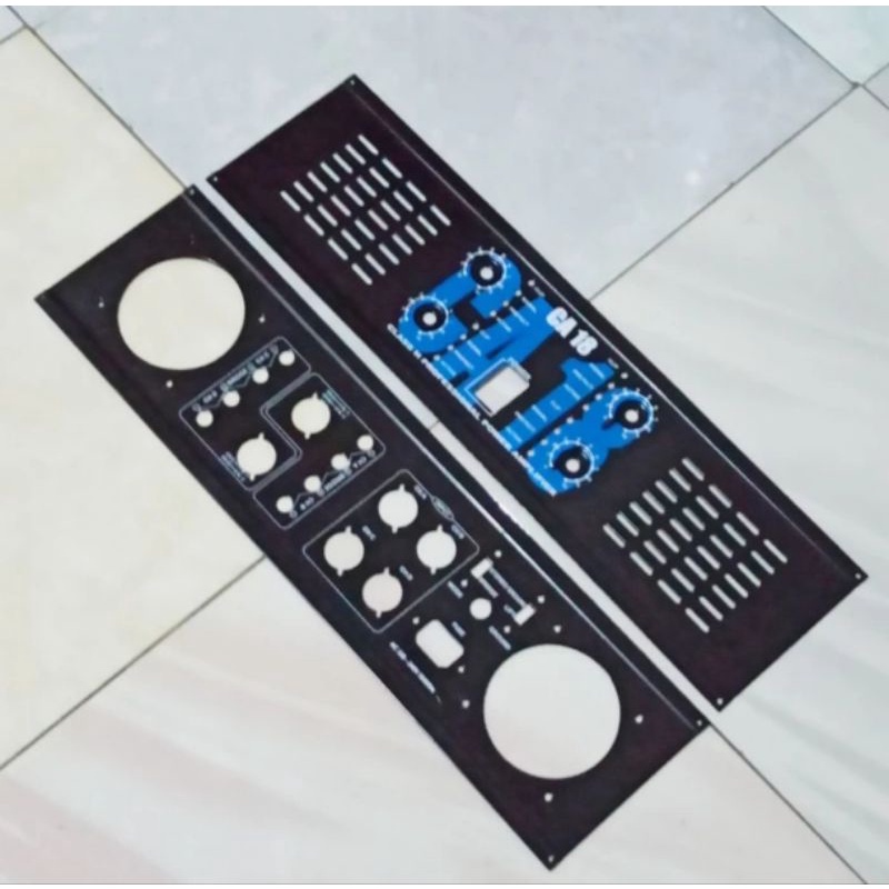 Jual Plat Panel Depan Belakang Power Amplifier Stereo CA18 | Shopee Indonesia