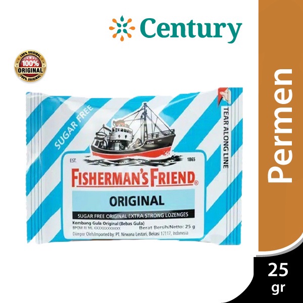 Jual Fisherman's Friend Lozenges Sugar Free / Permen Pelega Tenggorokan ...