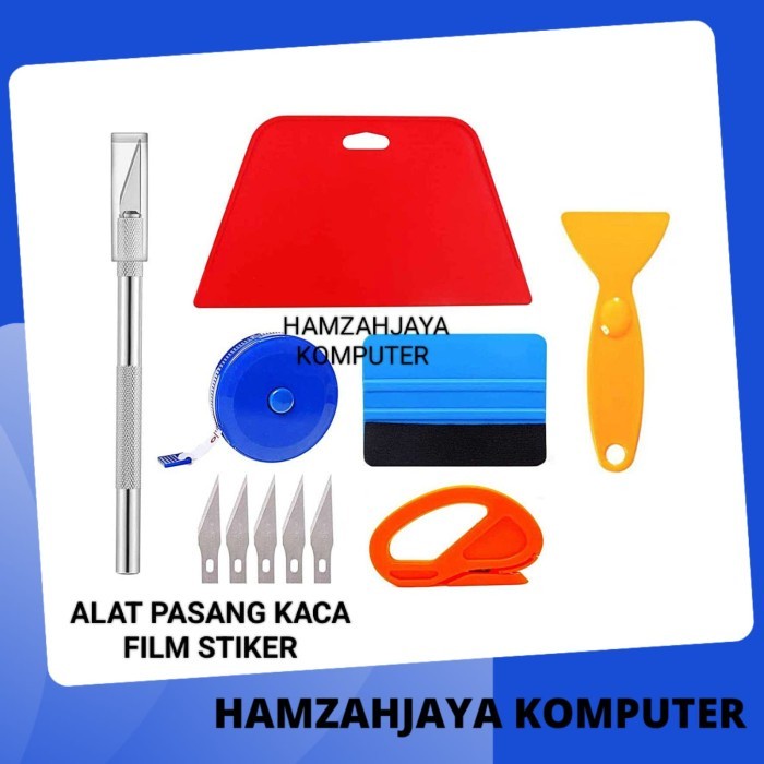 Jual [Ready] Alat Bantu Pasang Sticker Kaca Film Stiker Wallpaper Full ...