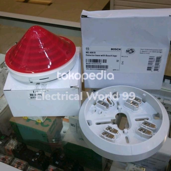 Jual Sensor Asap Deteksi Smoke Detector Bosch Fcp-0320 + Base Ms400B ...