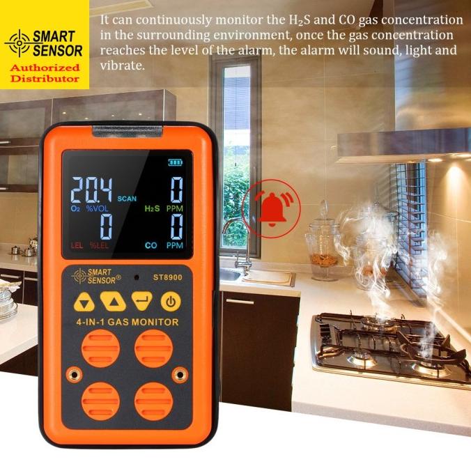 Jual Promo Smart Sensor Multi Gas Detector St8900 Not Microclip Xl ...