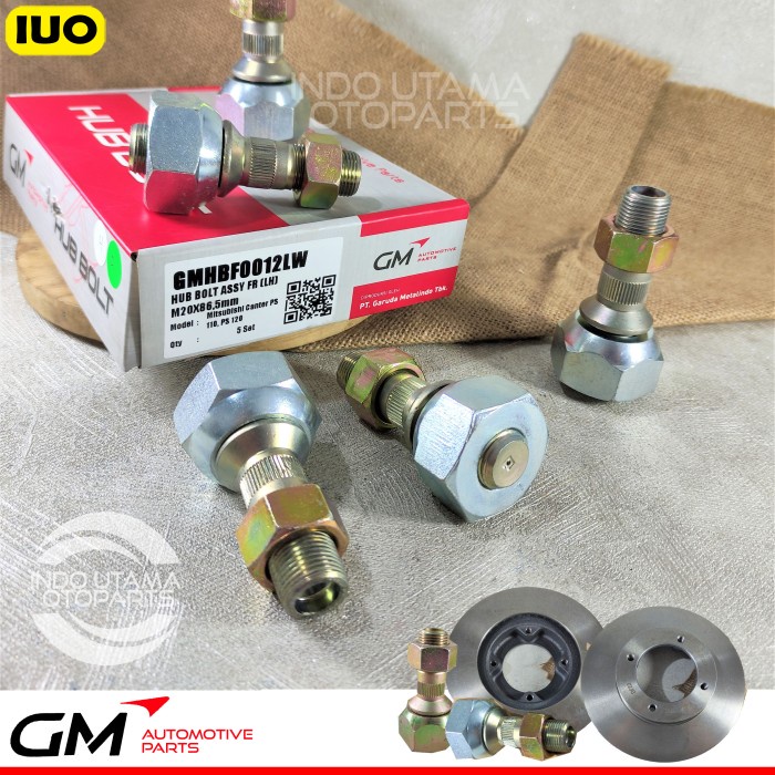 Jual Baut Roda Depan Kiri Canter Ps125 Ps136 FE74 Hub Bolt GM star ...