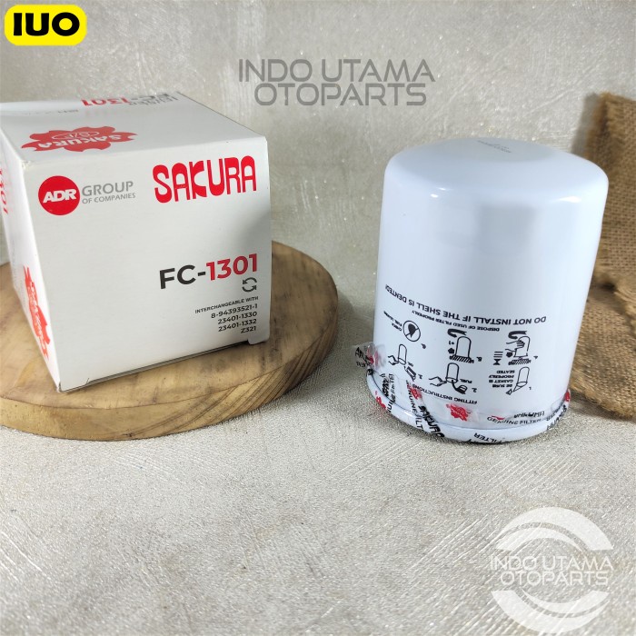 Jual Filter Solar atas Hino Dutro 110 130 Hino H07C H07D Sakura FC-1301 ...