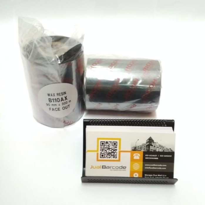 Jual BARCODE RIBBON WAX RESIN 90X300 RICOH 90MM | Shopee Indonesia