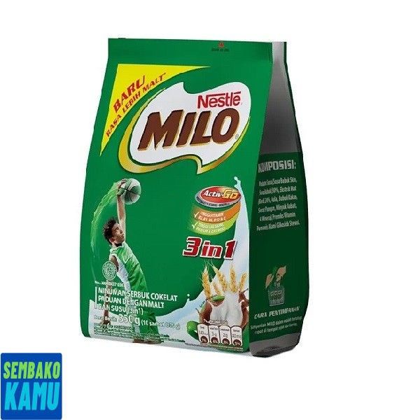Jual Milo 3 In 1 Activ-Go 10 pcs x 35 gr - Susu | Shopee Indonesia