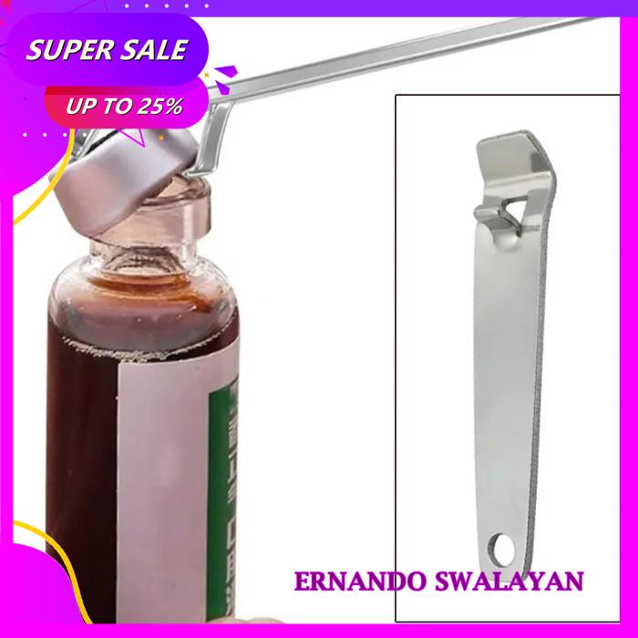 Jual AMPOULE BOTTLE OPENER / PEMBUKA BOTOL OBAT AMPUL A FREE ONGKIR ...