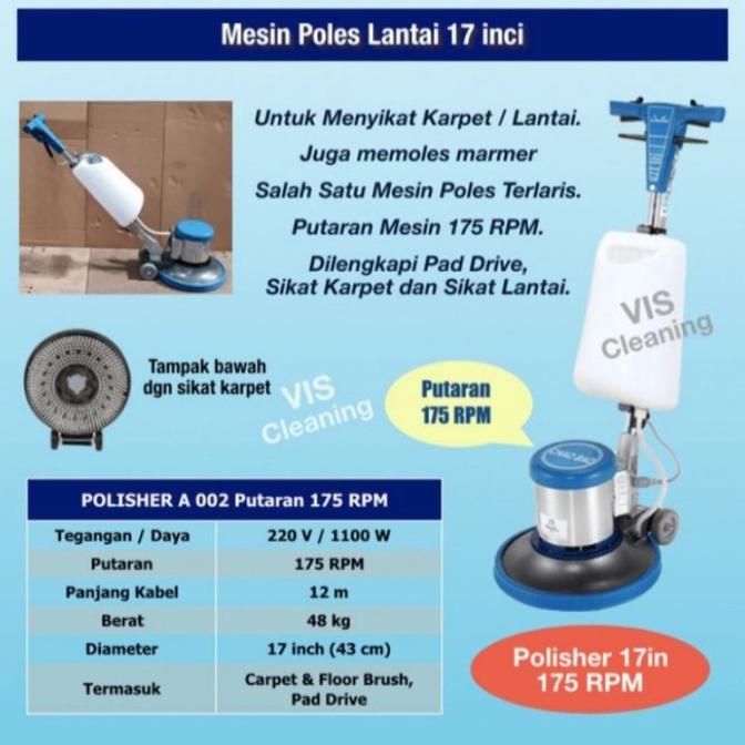 Jual Paket D Usaha Carpet Cleaning (Polisher, Vacuum Extractor & Blower ...