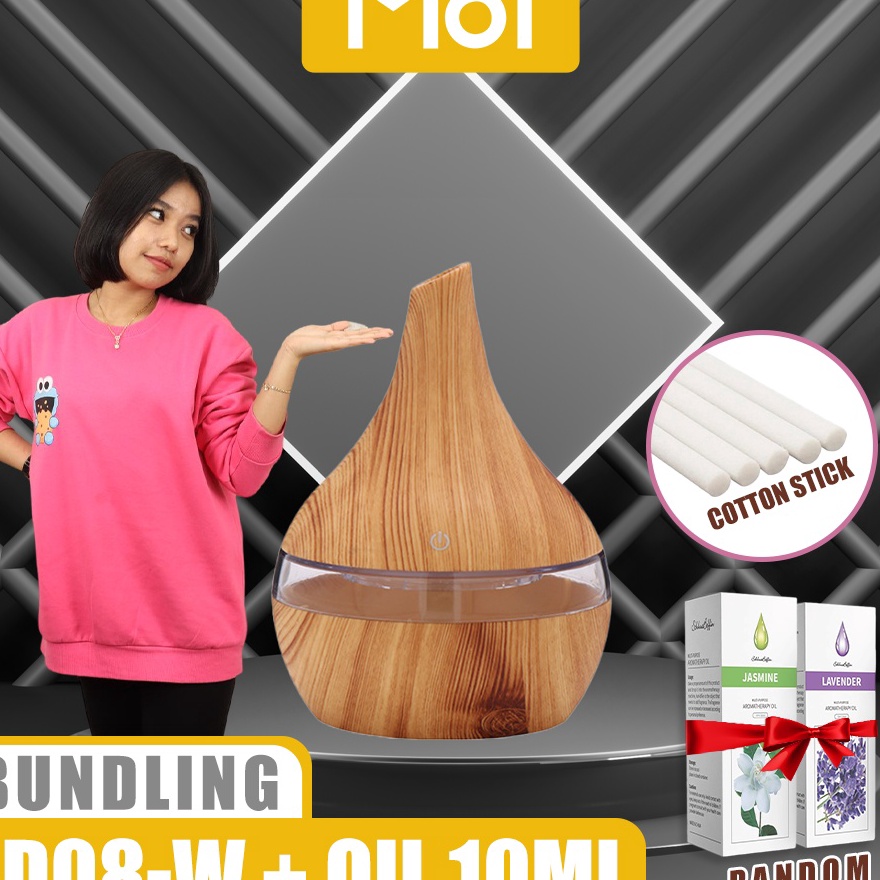 Jual Terbaik..!! [ PAKET BUNDLING ] Moi Humidifier Air Aromaterapi ...