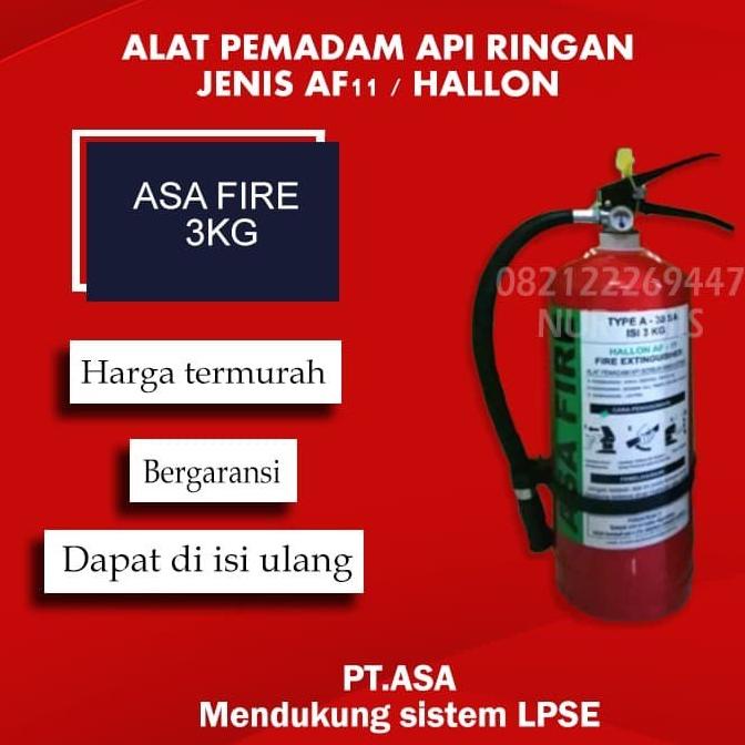 Jual Apar Af 11 / Hallon 3Kg Merk Asa Fire Baru | Shopee Indonesia