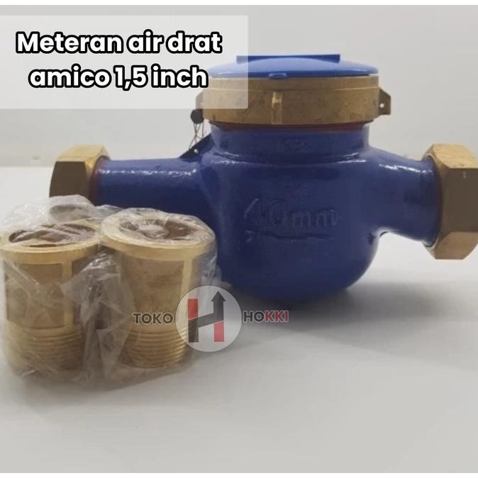 Jual Water Meter Amico Lxsg-40E / Amico Meteran Air 1,5 Inch Inchi ...