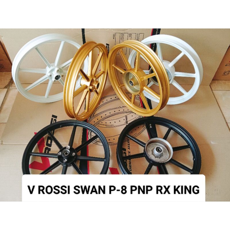 Jual VELG PELAK RACING V ROSSI SWAN PALANG 8 PNP RX KING TIPE RING 17/ ...