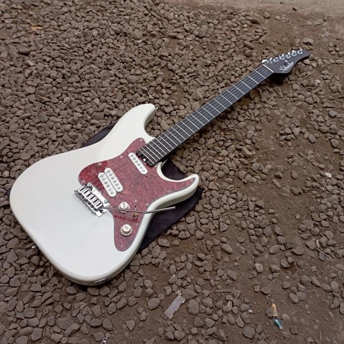 Jual Gitar Schecter MV6 Olympic White | Shopee Indonesia