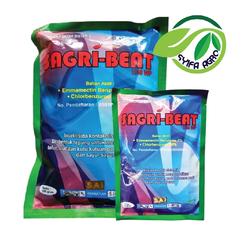 Jual SAGRI-BEAT 7/30 WP 80 GRAM INSEKTISIDA ( Emmamectine Benzoat 7% ...