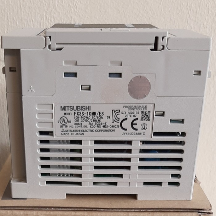 Jual NEW SERIES PLC MITSUBISHI FX3S-10MR/ES ORIGINAL TERBARU | Shopee ...