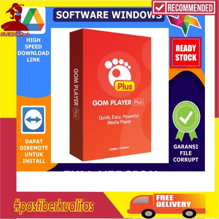 Jual LIFETIME PRO GOM Player Plus 2.3.85.5353 Bisa Banyak PC | Shopee ...