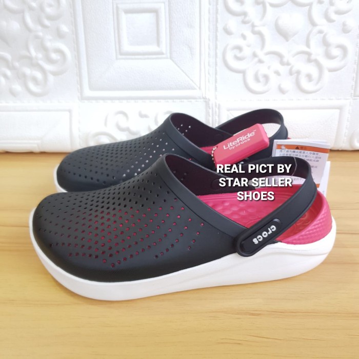 Jual Sandal Crocs Pria Literide Clog Original Crocs | Shopee Indonesia