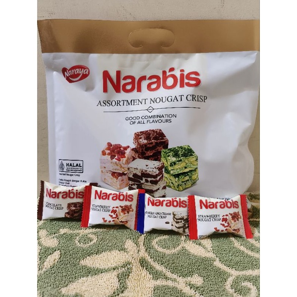 Jual NARAYA NARABIS ASSORTMENT CHOCOLATE STRAWBERRY GREEN TEA COOKIES ...